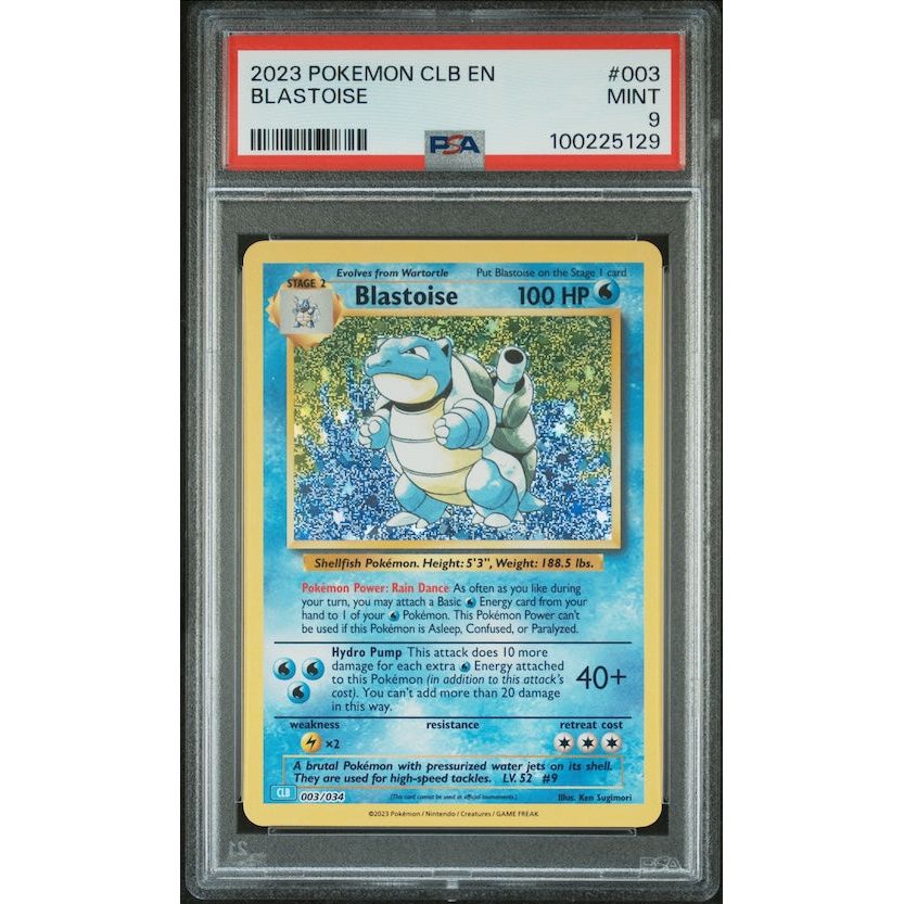 2023 Pokemon Clb-Trading Card Game Classic Blastoise & Suicune Ex Deck