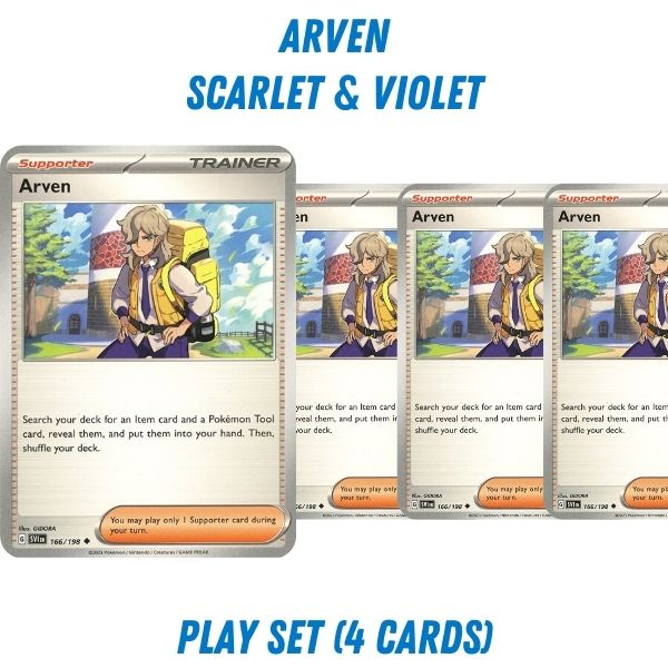 Pokémon TCG Trainer Playset - Arven (Scarlet & Violet)