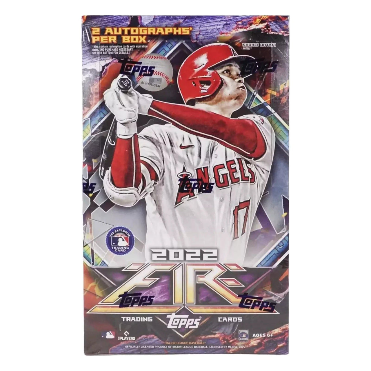 2022 Topps MLB Fire Baseball Hobby Box 2022 Topps MLB Fire Baseball Hobby Box
